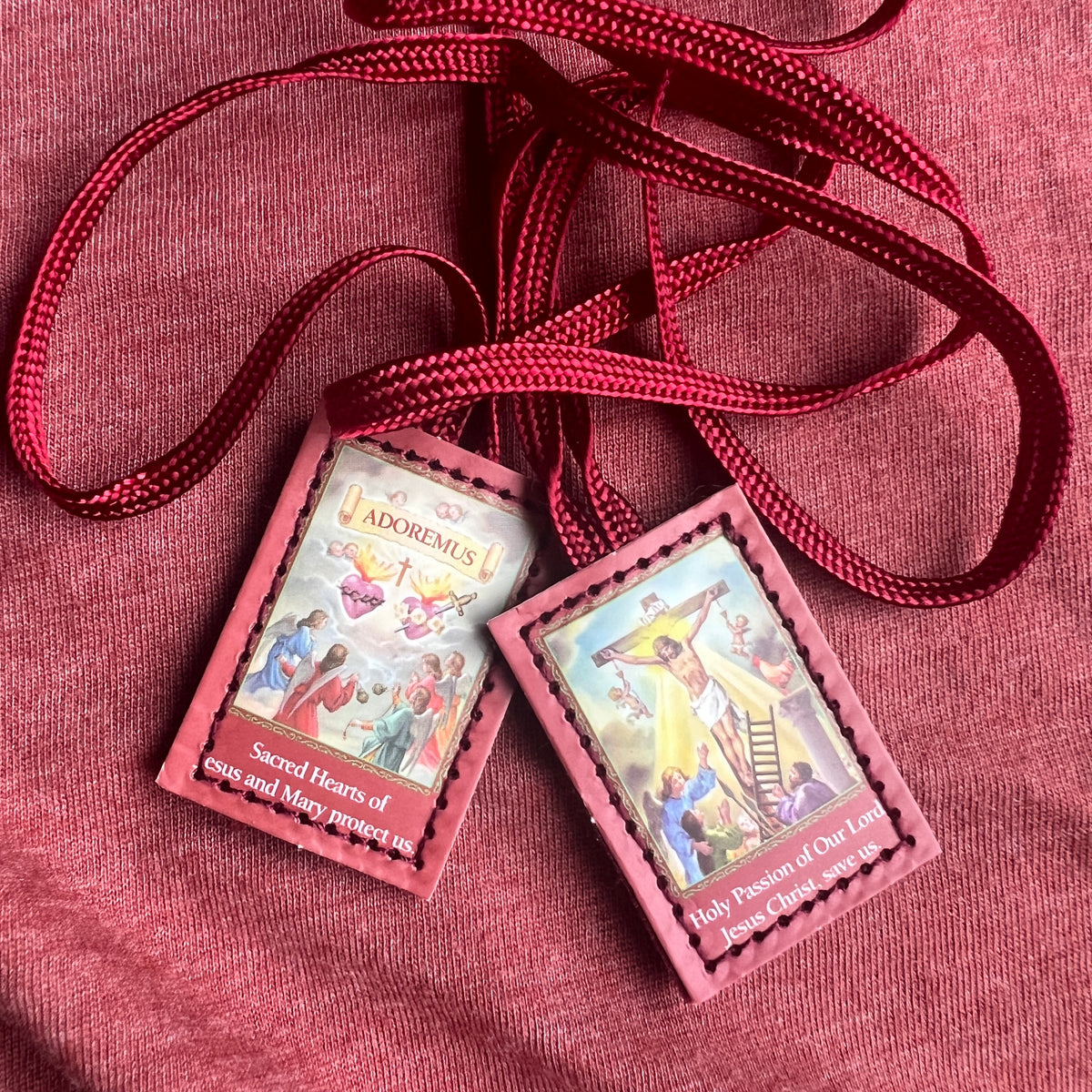 The Red Scapular – Catholic T-Shirt Club