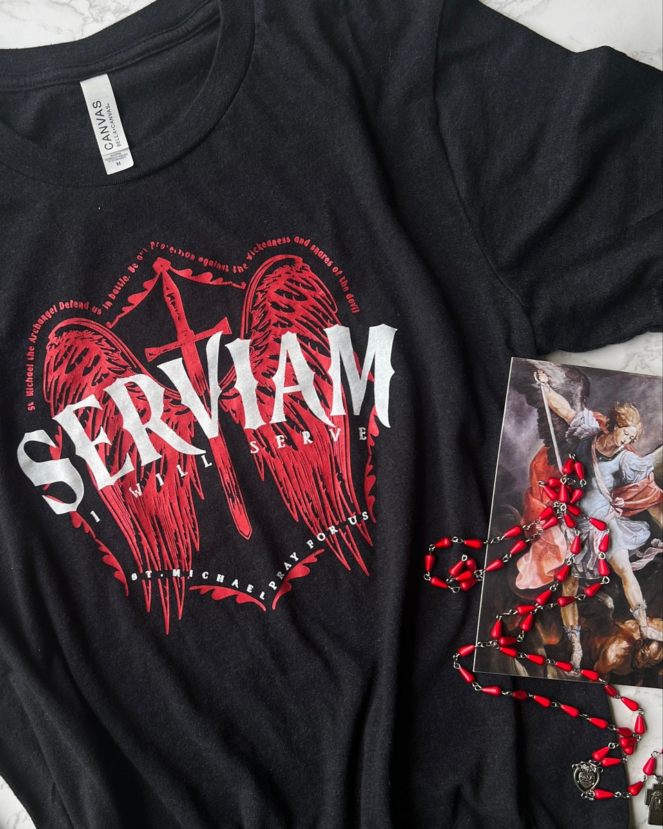 Serviam – Catholic T-Shirt Club